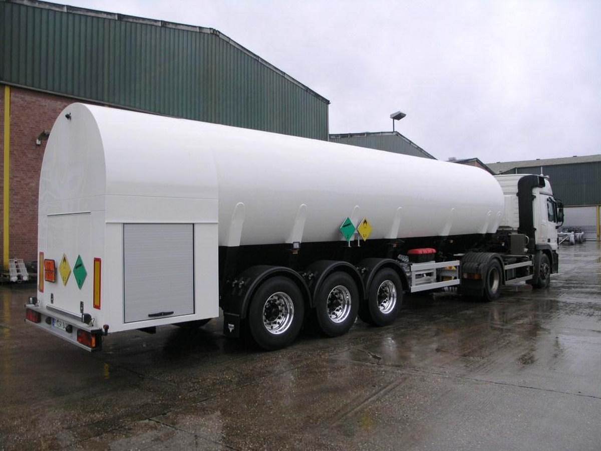 Liquid Oxygen Argon Nitrogen Co2 Cryogenic Semi Trailer Tanker from ...